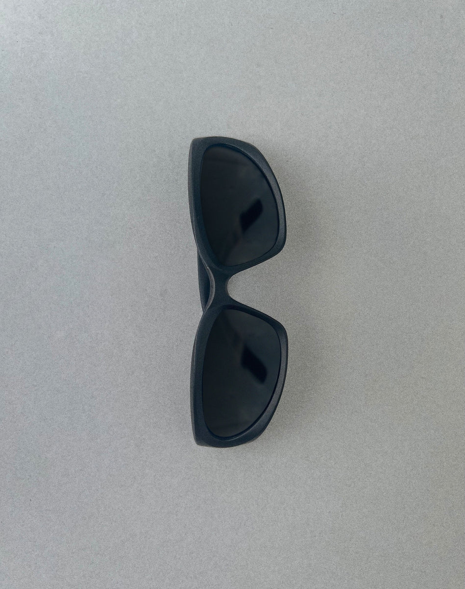 Black Wrap Sunglasses | Blake – motelrocks-com-aus